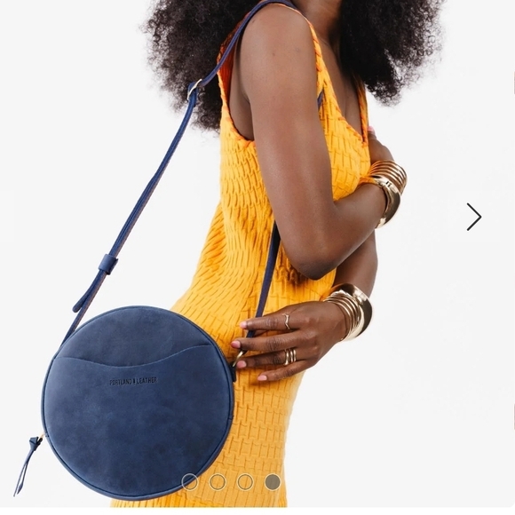 Portland Leather | Bags | Almost Perfect Circle Crossbody Deep Water ...